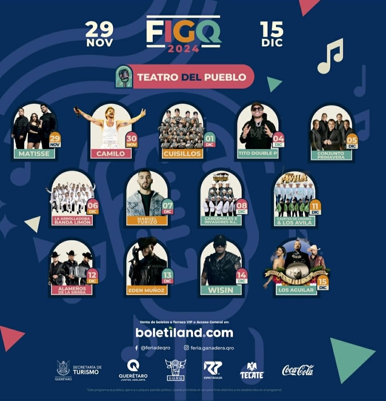 Feria de Querétaro 2024: fechas, cartelera, boletos, precios y horarios