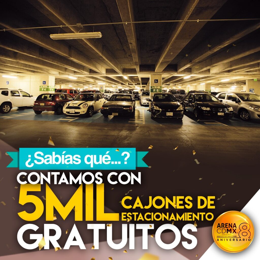Estacionamiento en la Arena CDMX: ¿dónde dejar el carro? - ConciertosMX