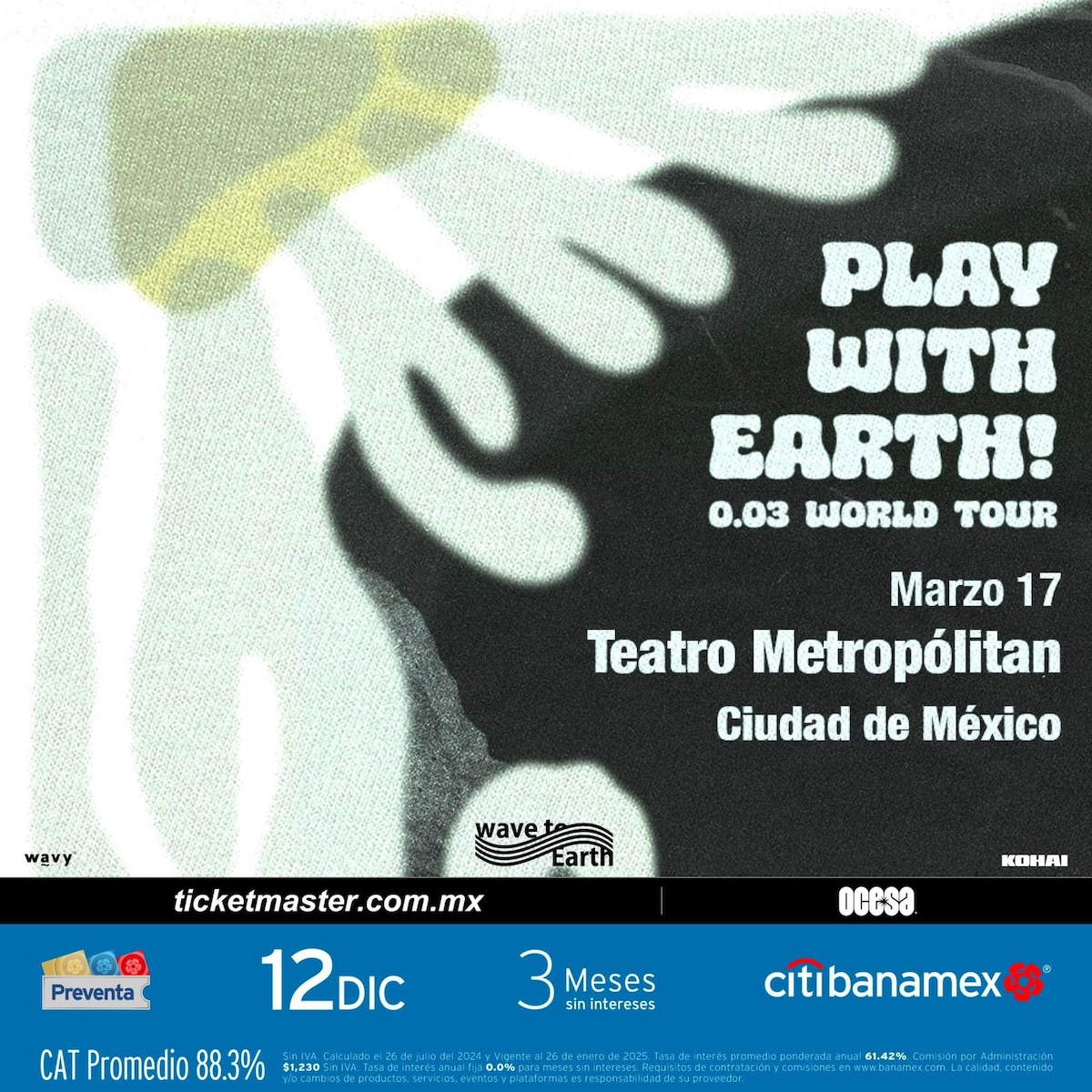 Boletos Wave To Earth en México 2025: cuándo y dónde comprar - ConciertosMX