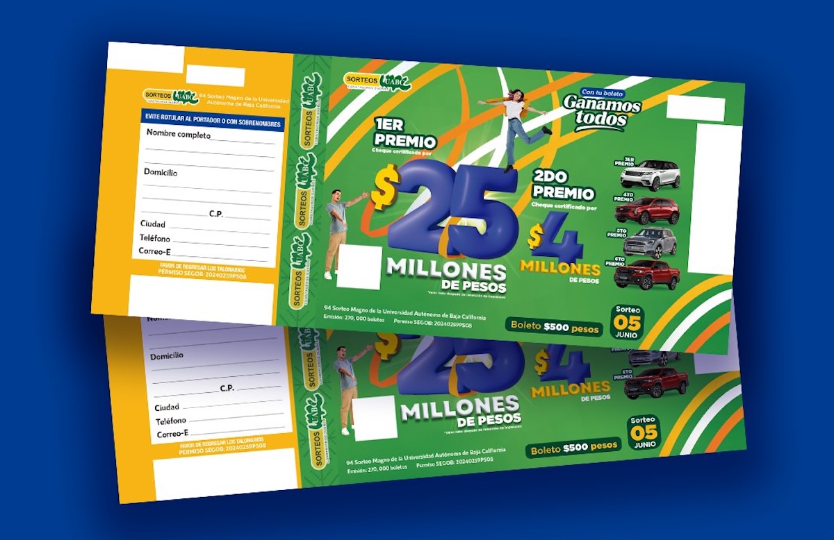 Sorteo UABC 2025: resultados en vivo, hora y boletos - ConciertosMX