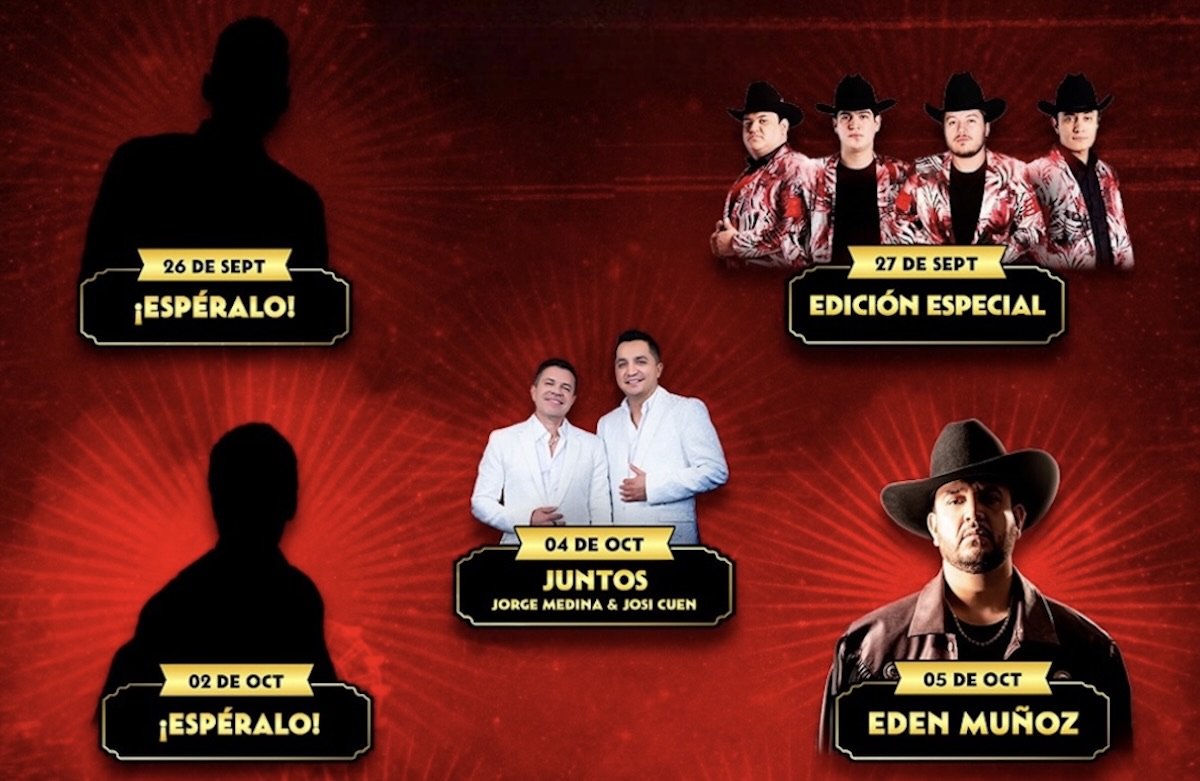 Palenque Fiestas del Sol 2025 Mexicali: cartelera, boletos y precios - ConciertosMX