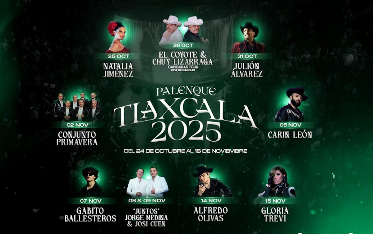 Feria de Tlaxcala Palenque 2025: boletos y dónde comprar - ConciertosMX