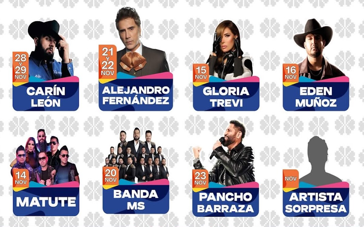 Palenque de la Feria de Querétaro 2025: cartelera y boletos - ConciertosMX